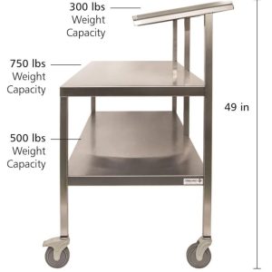 Two-Tier Back Table and Drapes - the Armamentarium, Inc.the ...